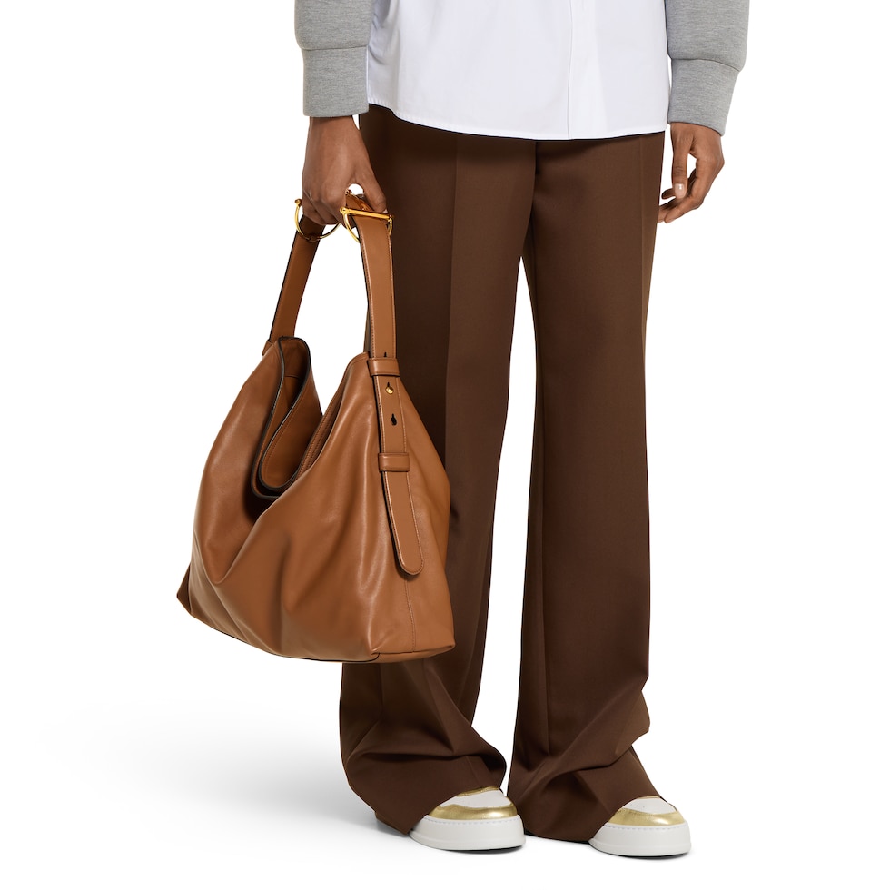 Bolso tote Gucci Beatrix tamaño grande en piel marrón | GUCCI® ES