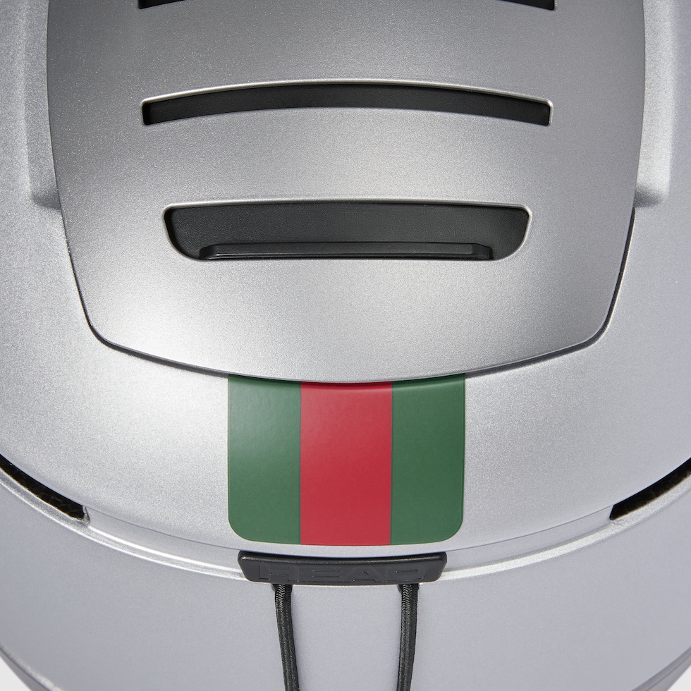 Gucci x HEAD ski helmet in silver | GUCCI® AE