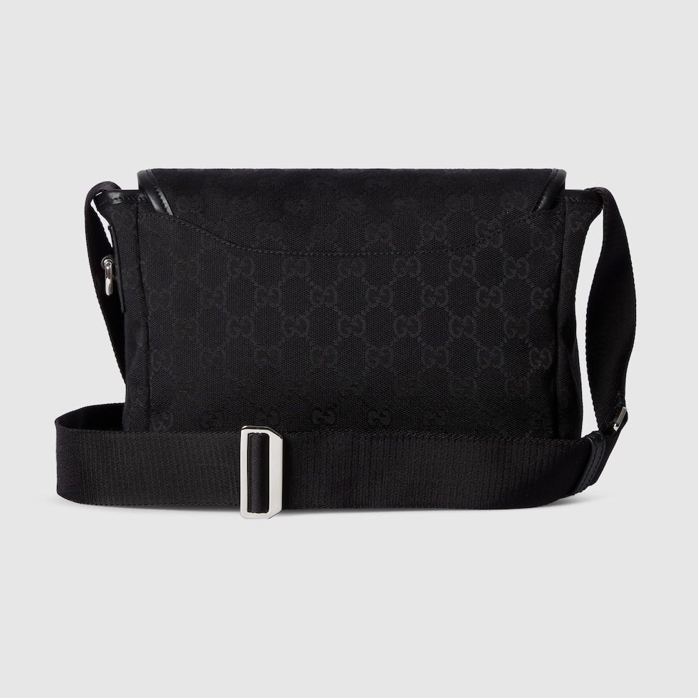 GG canvas small crossbody bag in black GG canvas | GUCCI® ZA