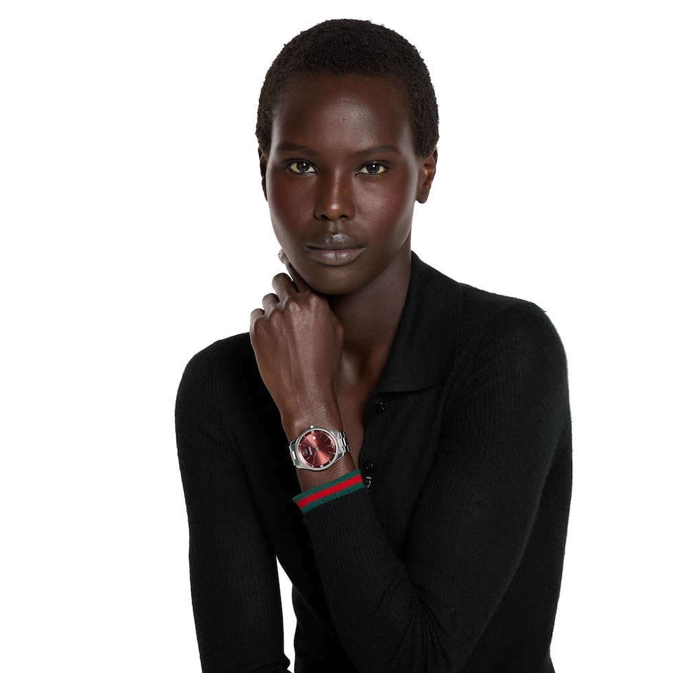 G-Timeless watch, 38mm in steel | GUCCI® US