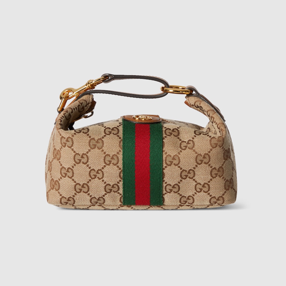 Gucci Vanity mini bag in beige and brown GG canvas | GUCCI® US