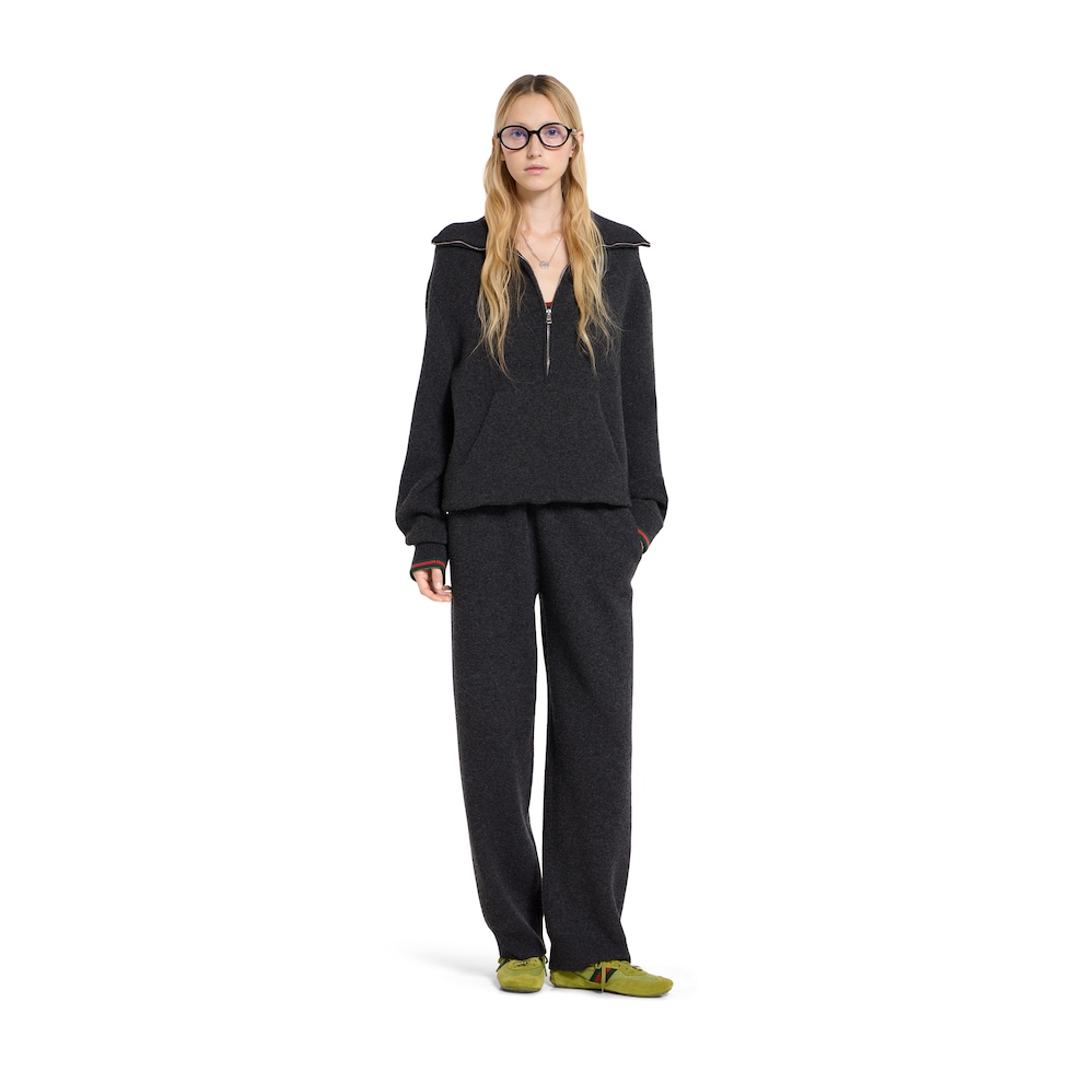 Women's Gucci Shift trainers in bright green fabric | GUCCI® PL
