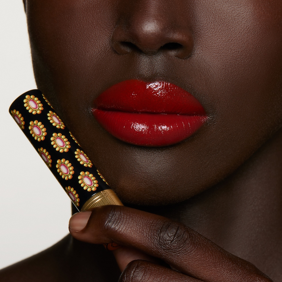 25* Goldie Red, Rouge De Beauté Brillant in 25* Goldie Red | GUCCI® US