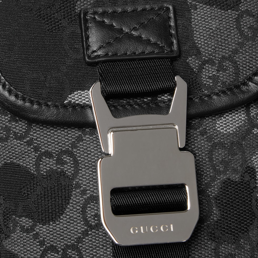 GG canvas mini bag in black camouflage GG canvas | GUCCI® US