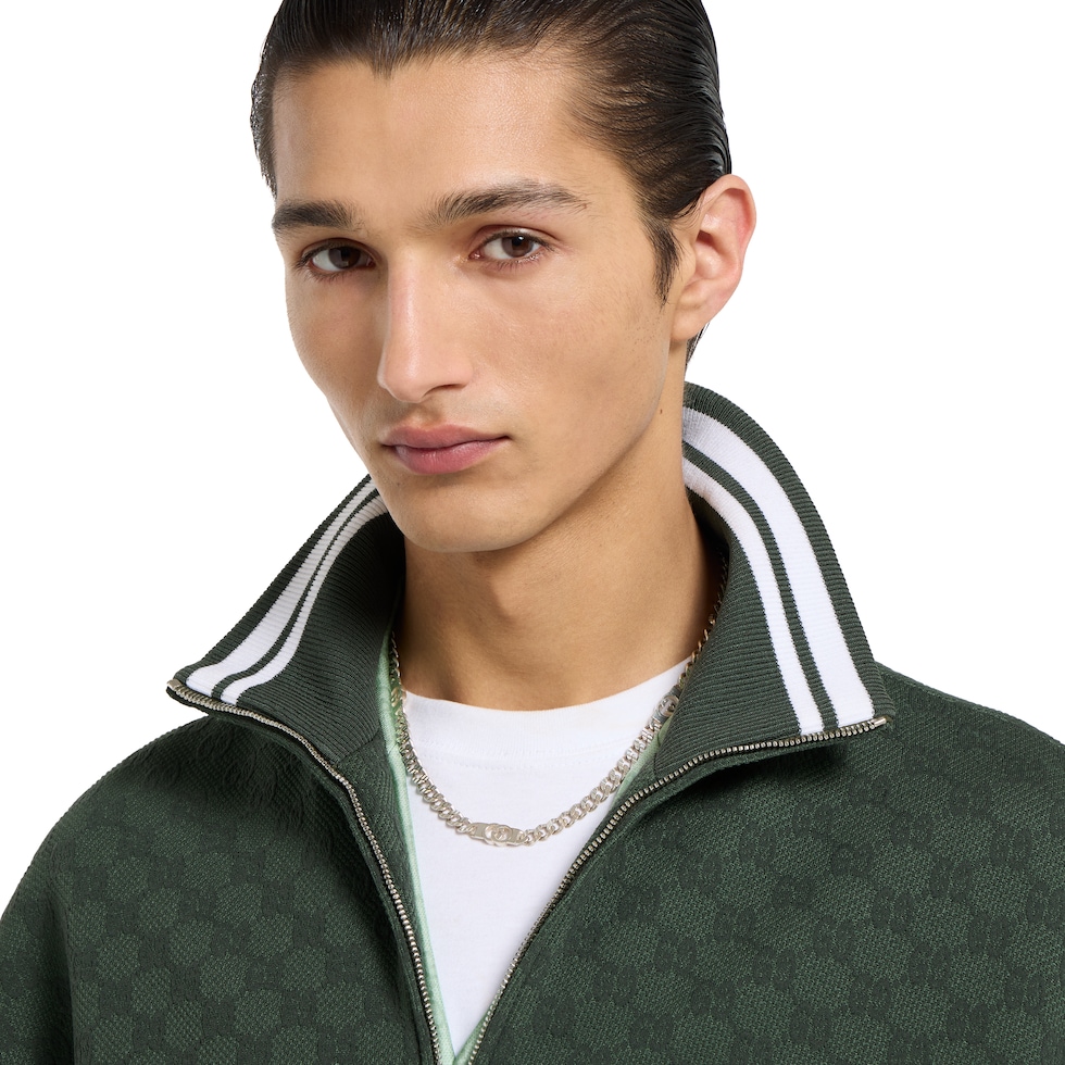 Gucci Interlocking chain necklace in 925 sterling silver | GUCCI® CA