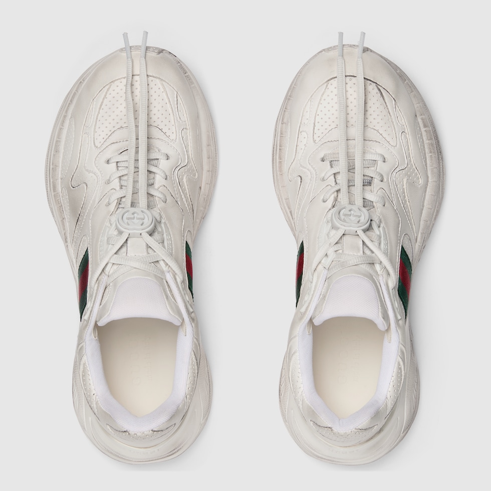 Men's Gucci 2.0 sneaker in white leather | GUCCI® US