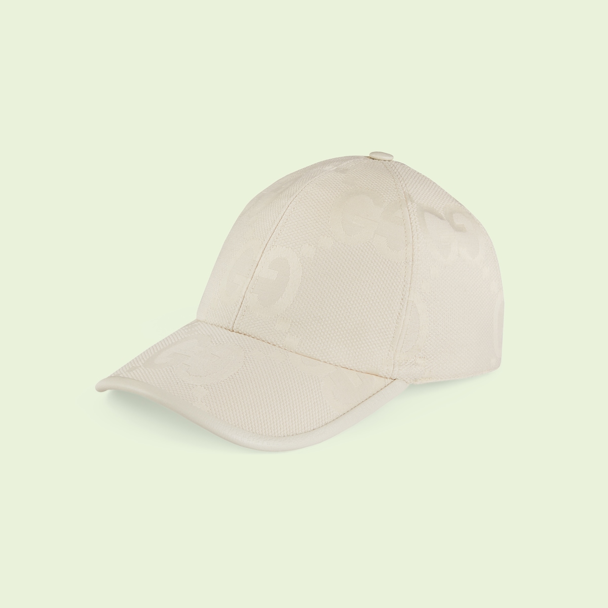 Jumbo GG baseball hat in white | GUCCI® SI