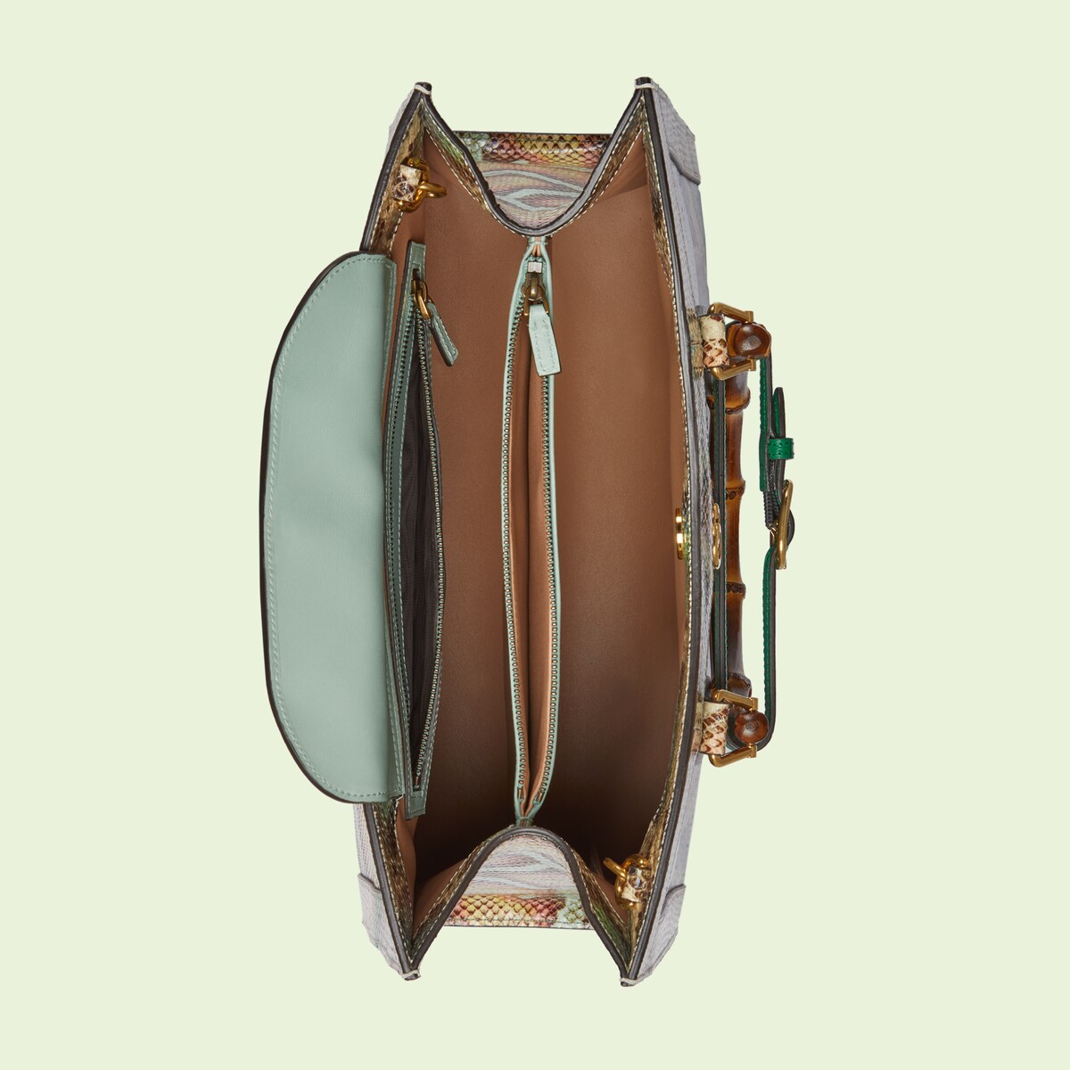 Gucci Diana medium python tote bag in Precious Skins | GUCCI® SI