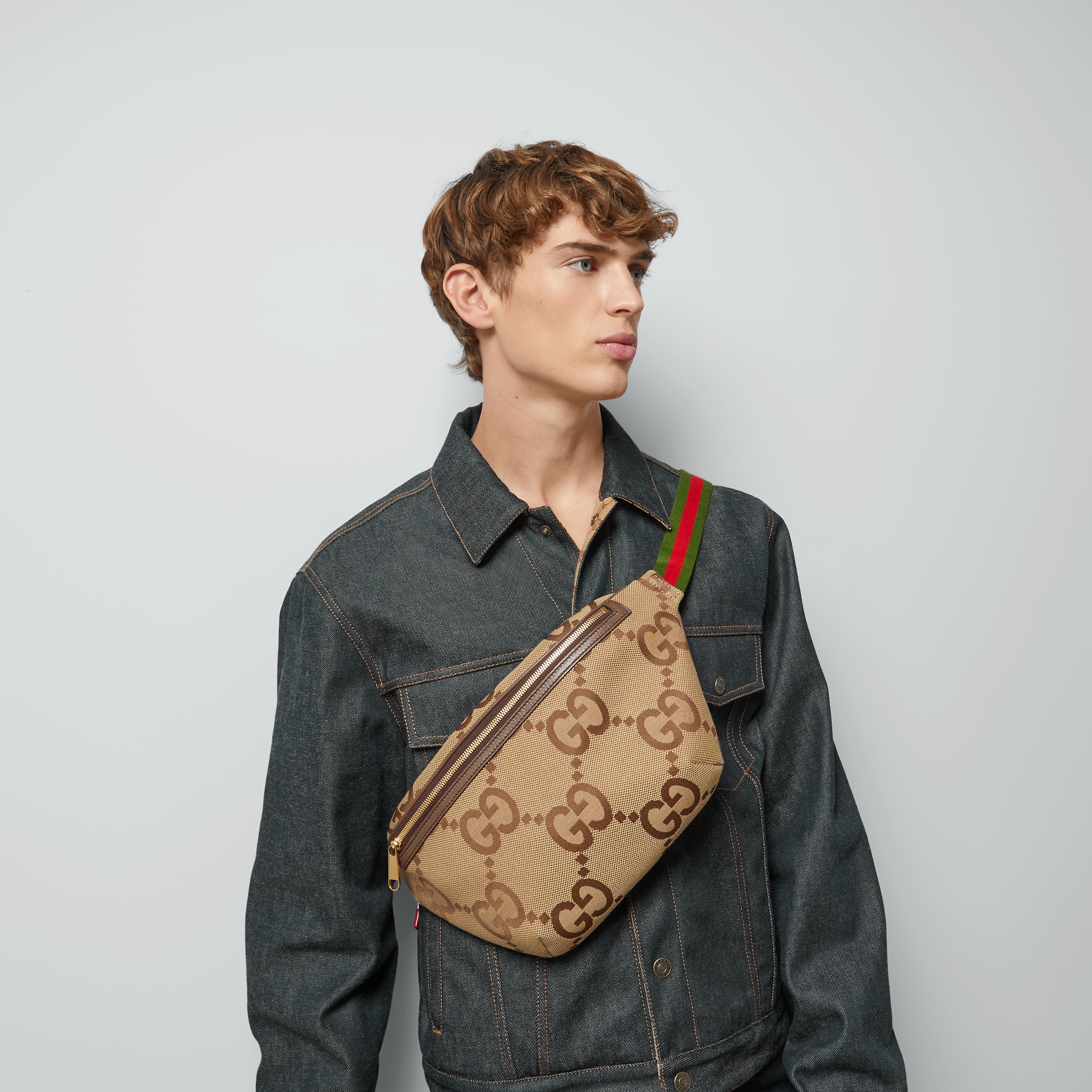 Gucci Jumbo Gg Belt Bag
