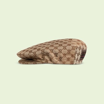 Original GG canvas flat cap in beige and dark brown | GUCCI® US