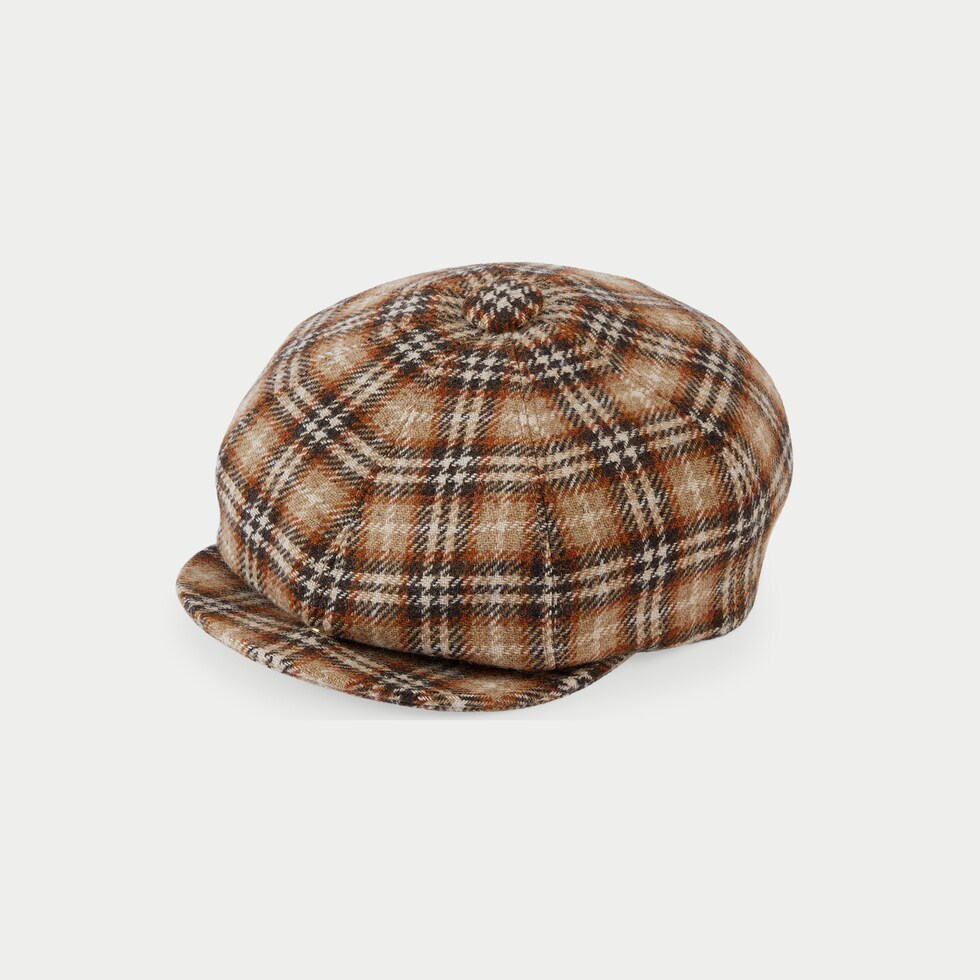 Gucci HA HA HA check hat in multicolour | GUCCI® SG