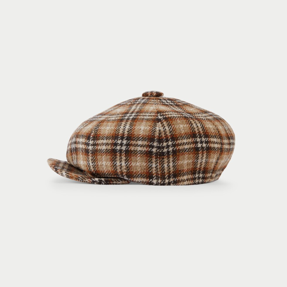 Gucci HA HA HA check hat in multicolour | GUCCI® SG