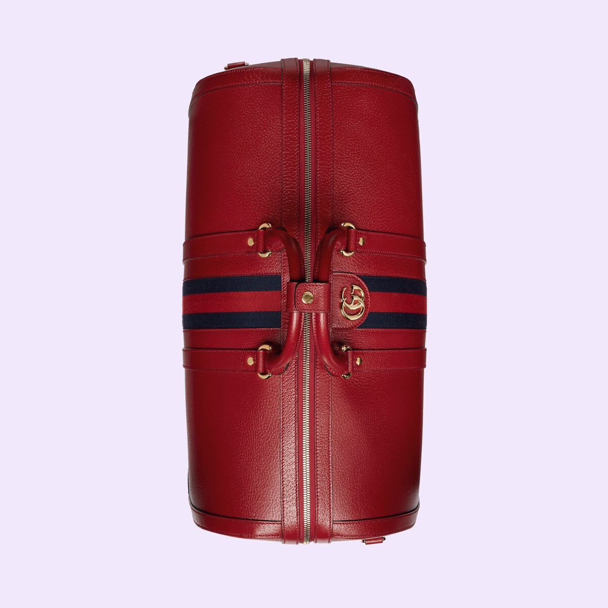 Gucci Savoy large duffle bag in red leather | GUCCI® Canada