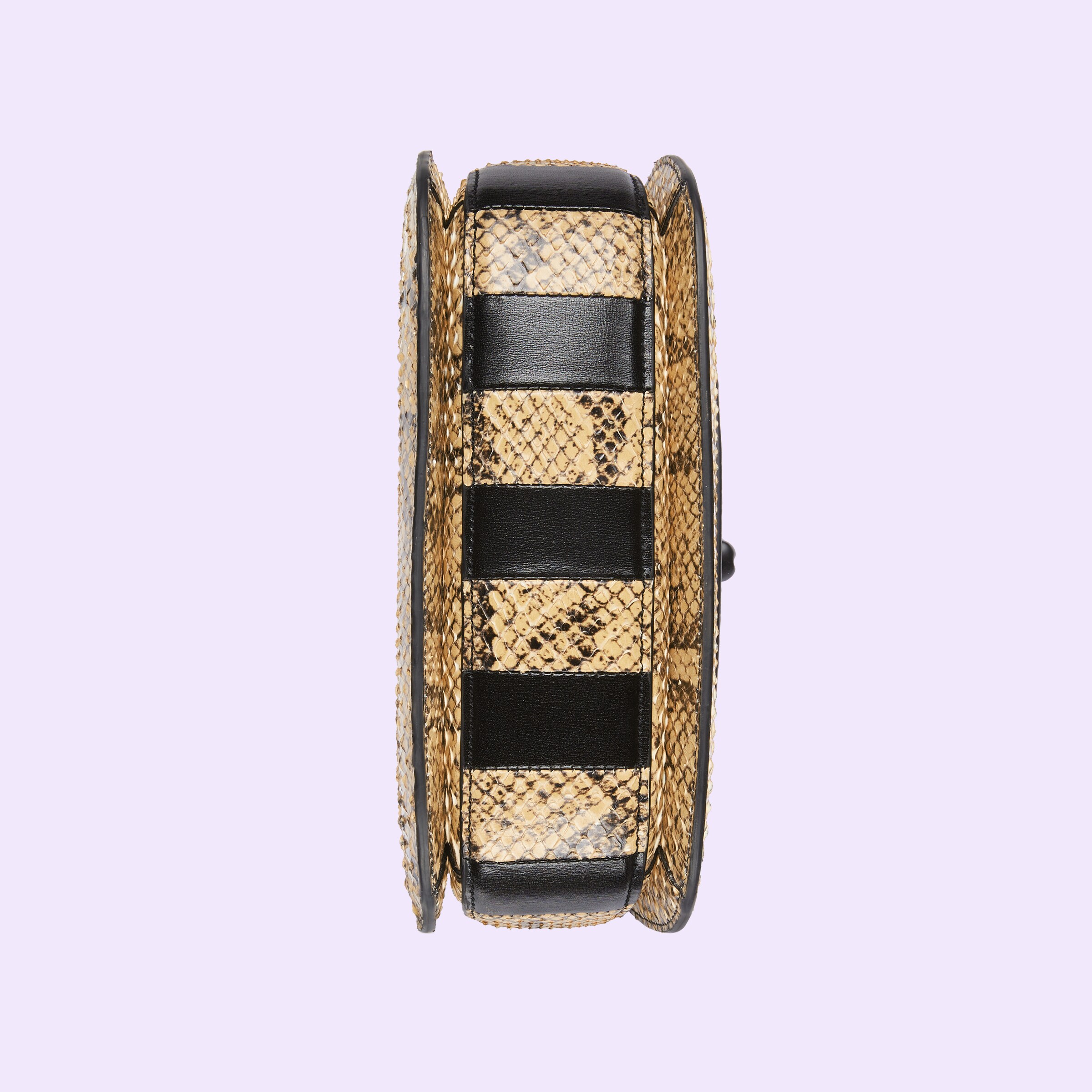 Gucci Bamboo 1947 small python bag in yellow | GUCCI® TR