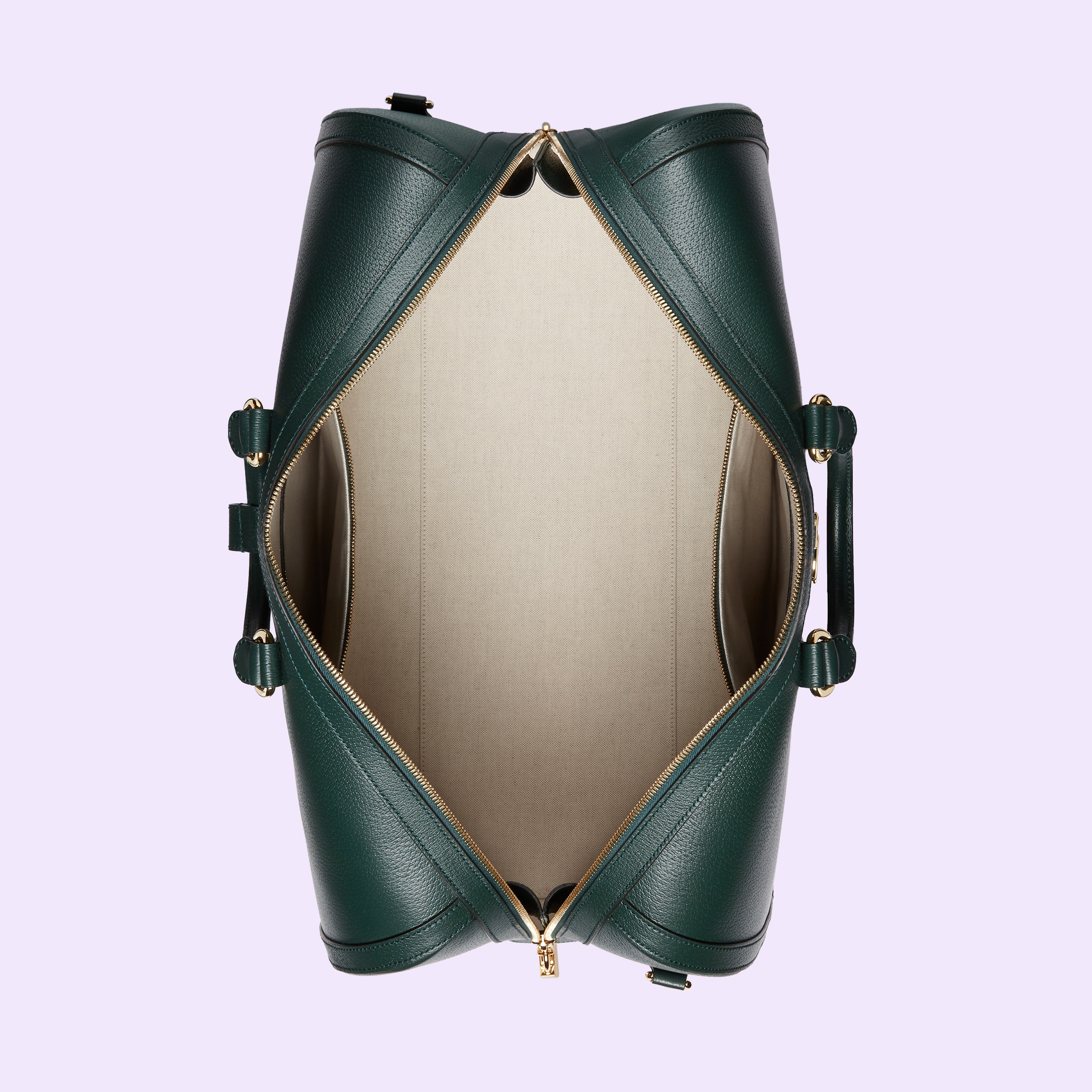 QA ®غوتشي |‎Gucci Savoy large duffle bag in green leather