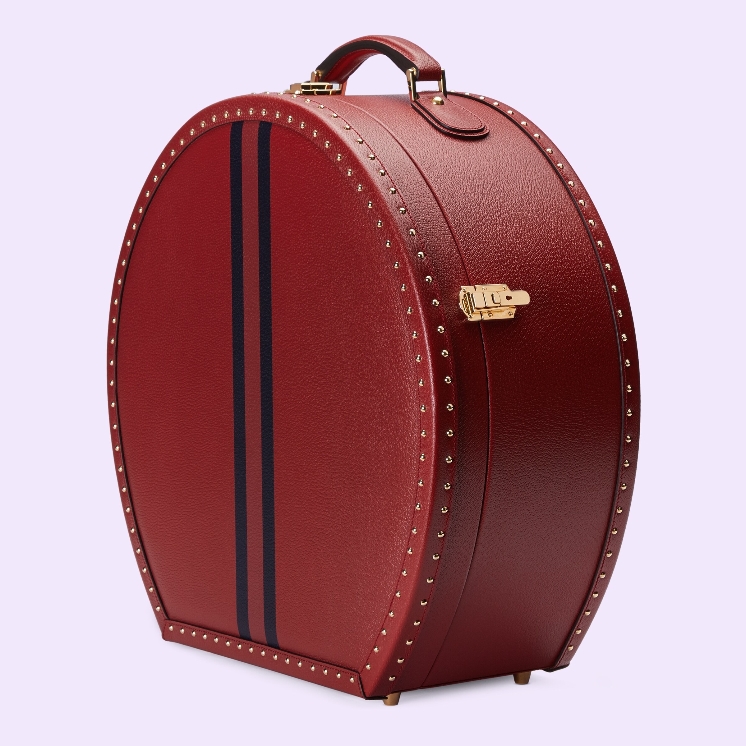 Gucci Savoy hat box in red leather | GUCCI® TR