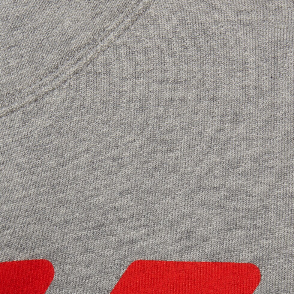 Gucci chain print hooded sweatshirt in grey | GUCCI® NL