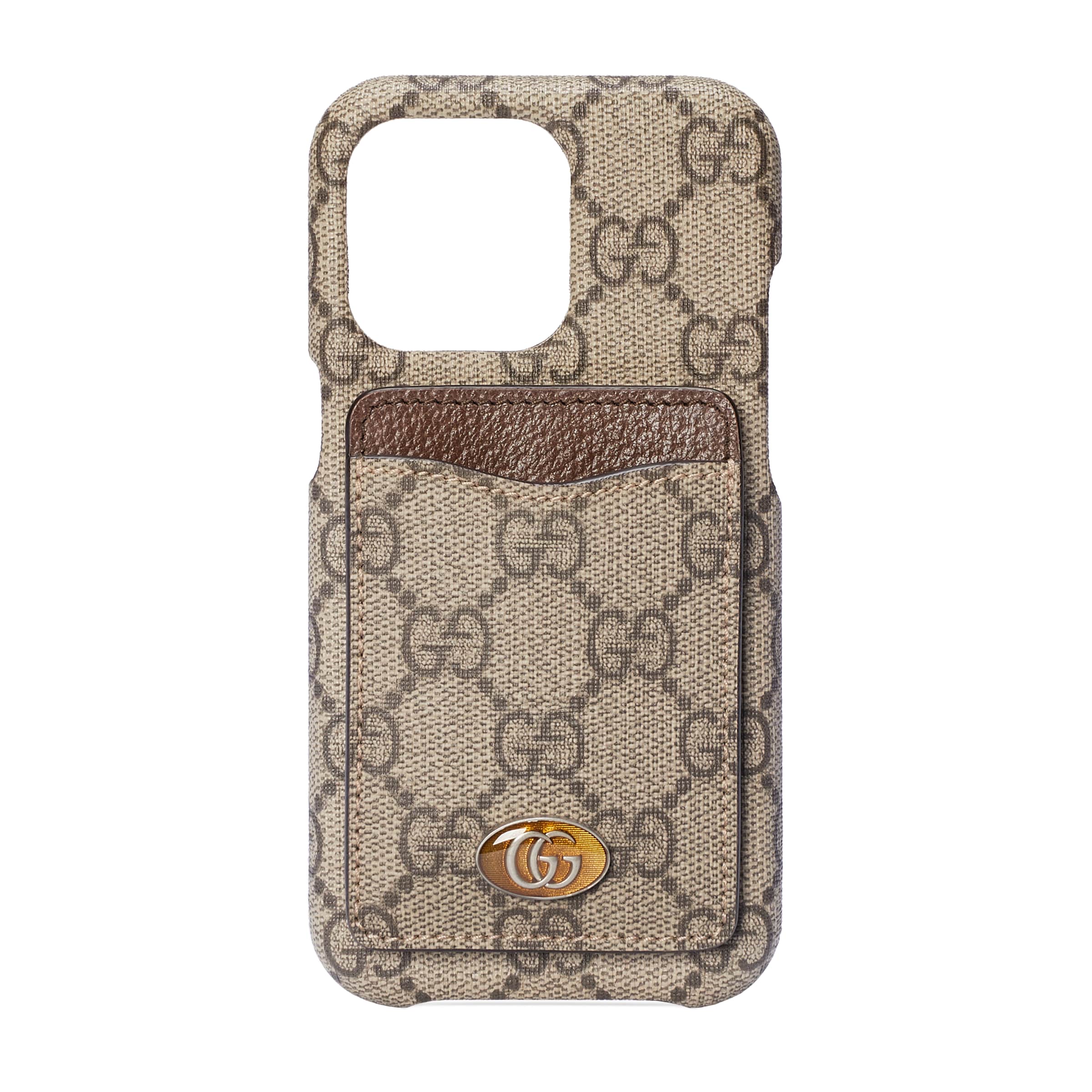 Gucci Ophidia Case For Iphone 13 Pro In Beige | ModeSens
