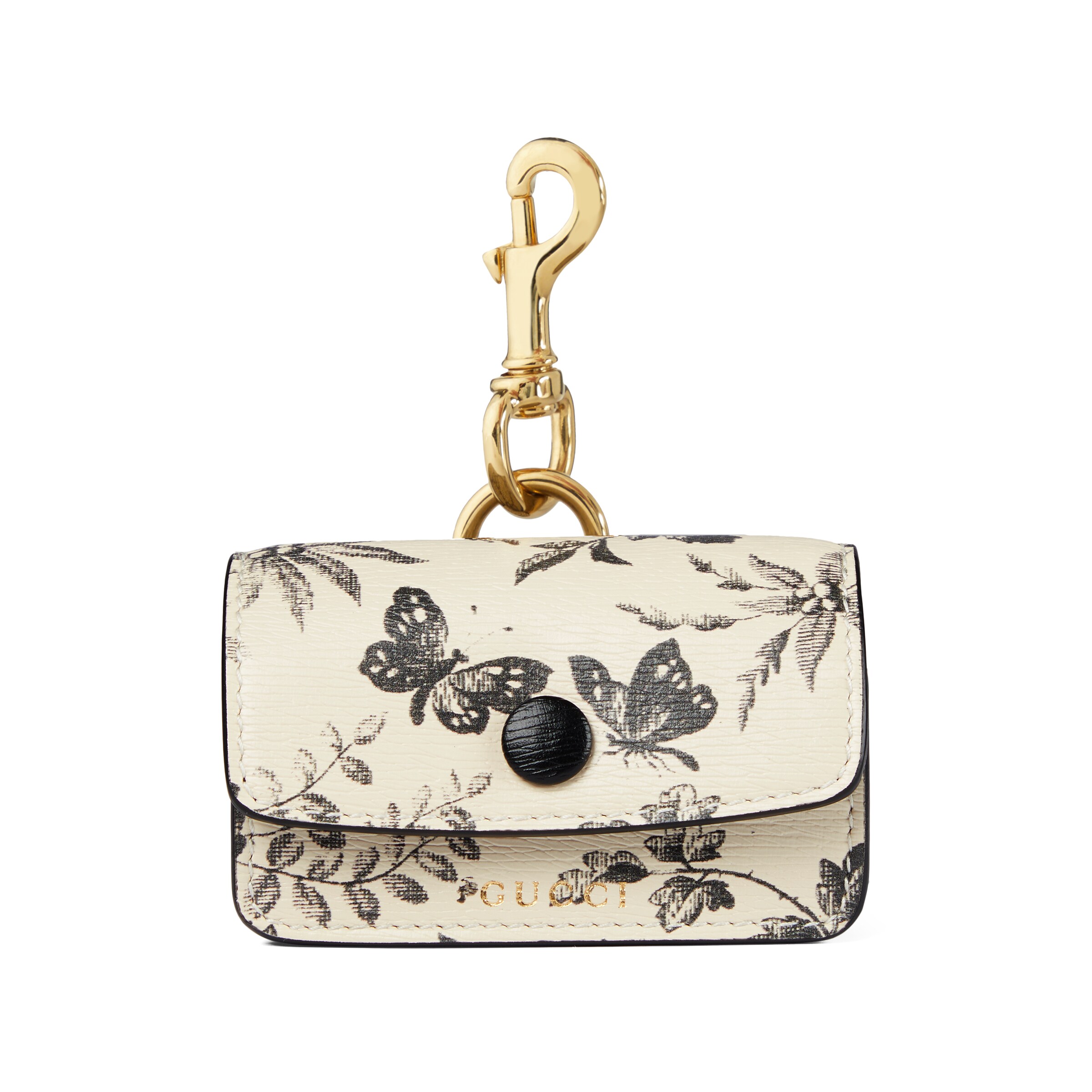 Gucci Herbarium Waste Bag Holder In White | ModeSens