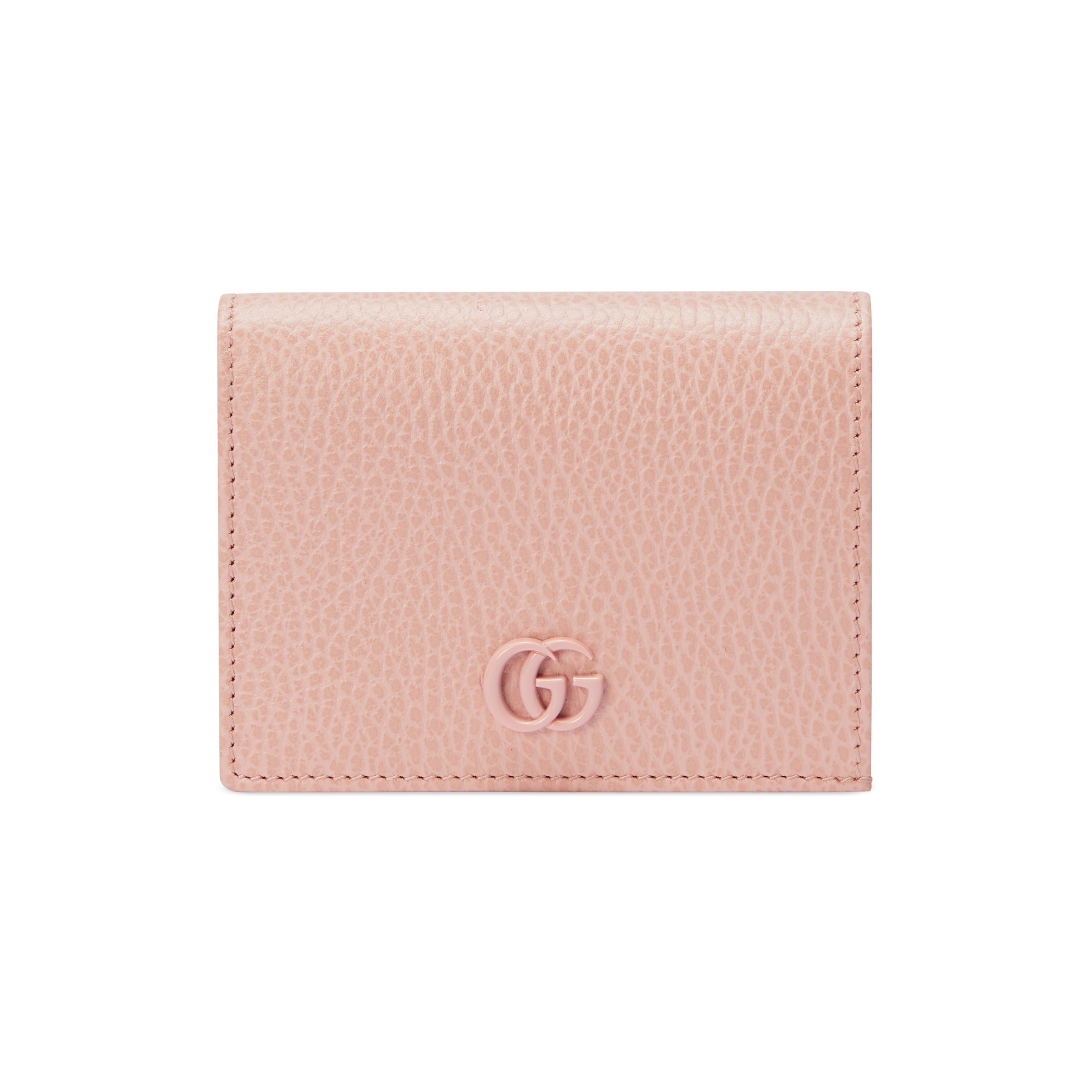 Gucci Gg Marmont Card Case In Pink | ModeSens