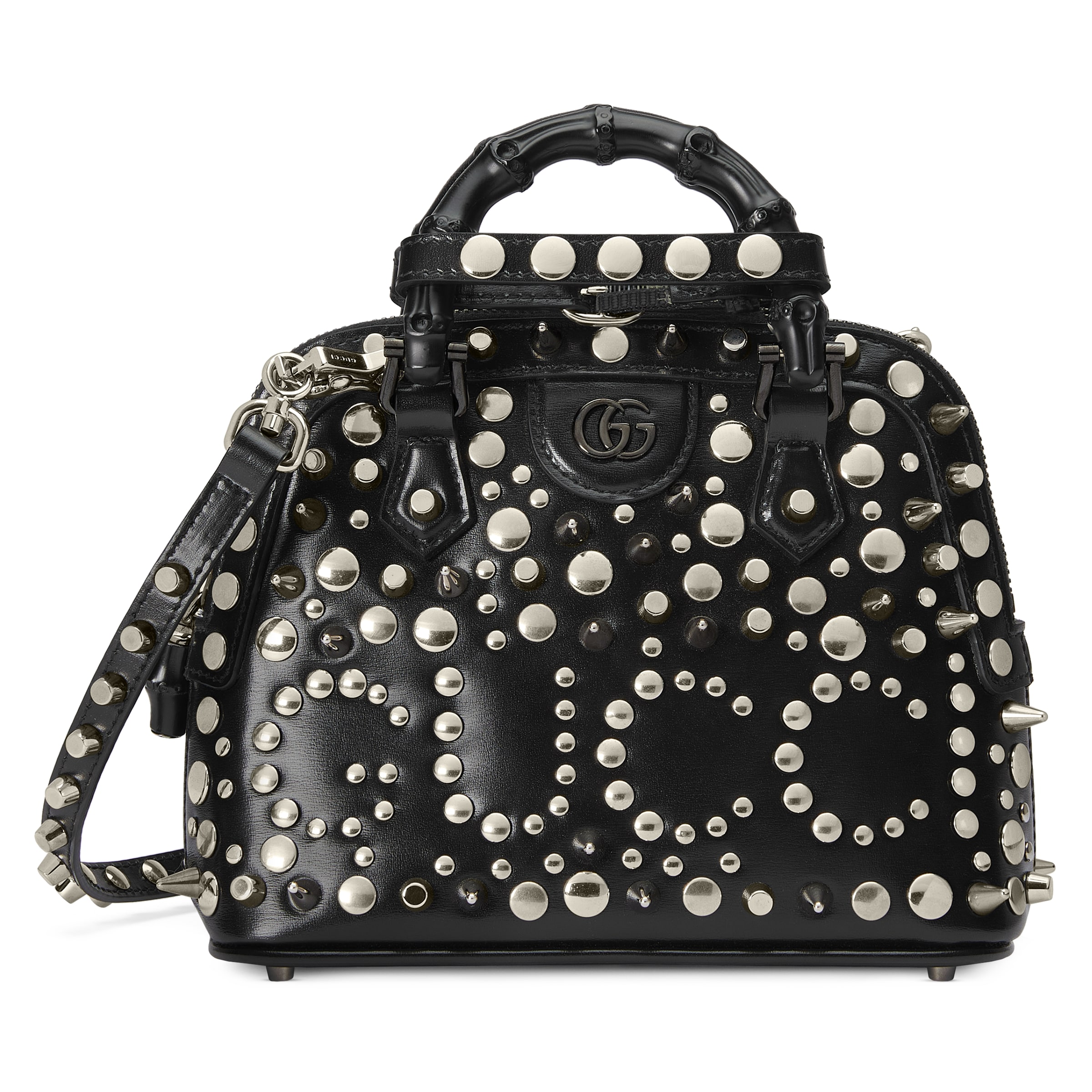 Gucci Diana Mini Tote Bag In Black | ModeSens