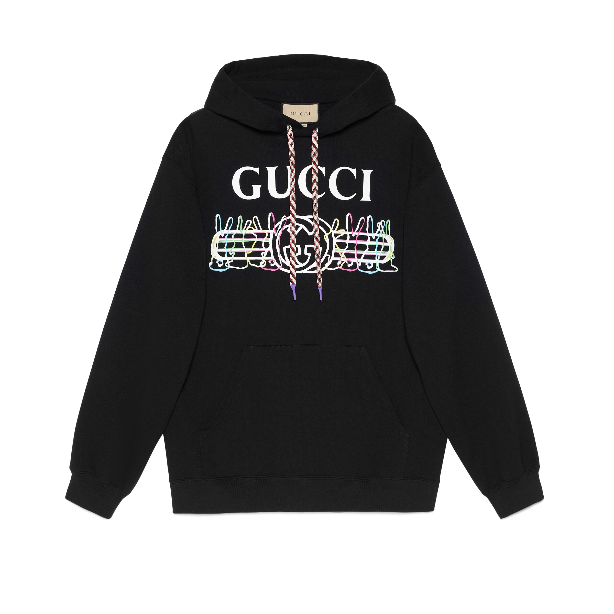 Gucci Lunar New Year Cotton Jersey Sweatshirt In Schwarz ModeSens