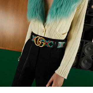Women's Wide Belts | Designer Luxury Wide Leather Belts | GUCCI® US