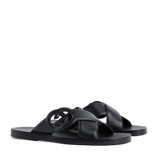Men's Designer Luxury Sliders | Men's Slide Sandals | GUCCI® US