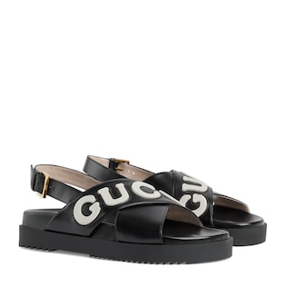 Designer Luxury Flat Sandals | Flat Sandals for Women | GUCCI® US